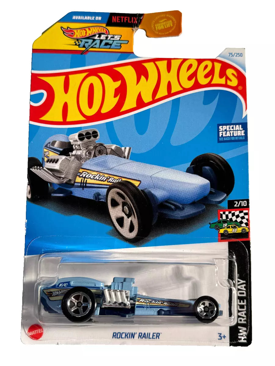 HOT WHEELS Rockin' Railer Blue – Nitro Garage